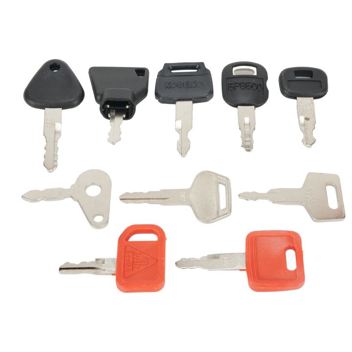 【Overauto】 Essential Master Key Set for Excavators Tractors and Heavy ...