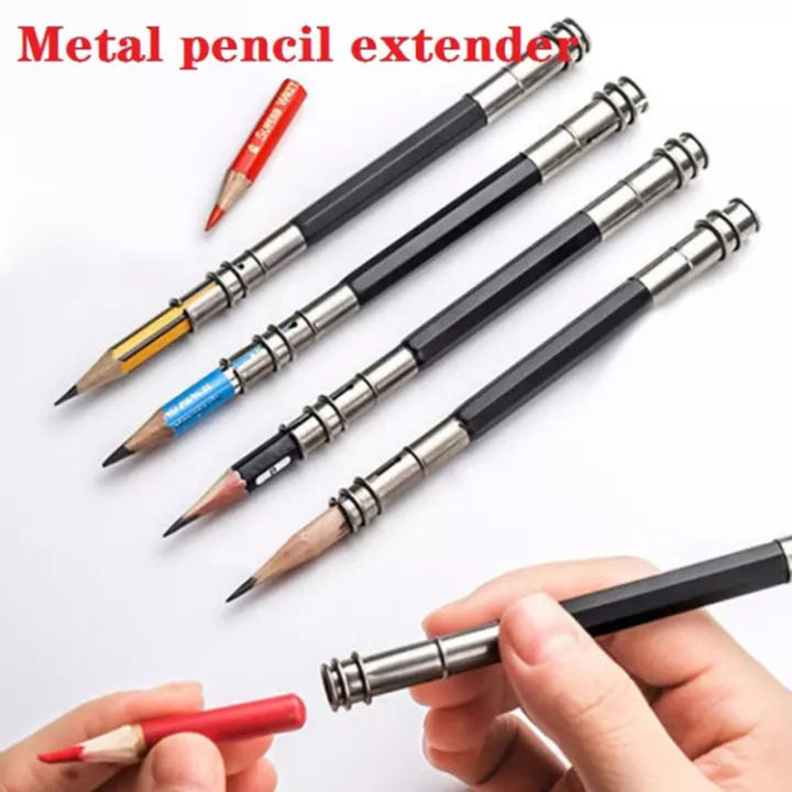 Rex TT 1 pcs Metal pencil extender New Creative Student Supplies Metal ...