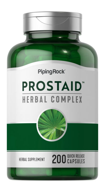 Piping Rock ProstAid Herbal Complex, 200 Quick Release Capsules ...