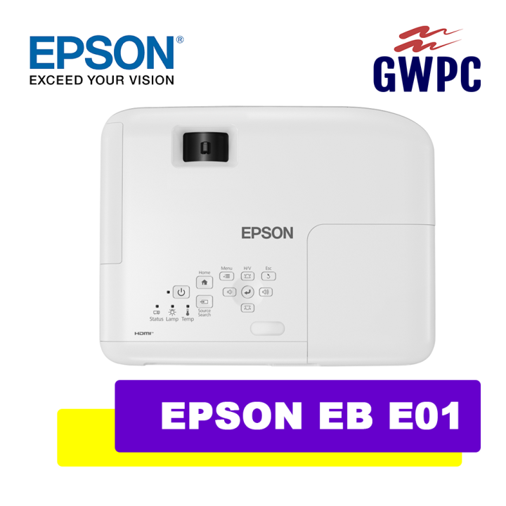Epson EB-E01 XGA 3LCD Projector EB E01 | Lazada PH