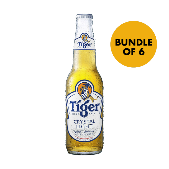 Tiger Crystal 330ml Bottle Bundle of 6 | Lazada PH