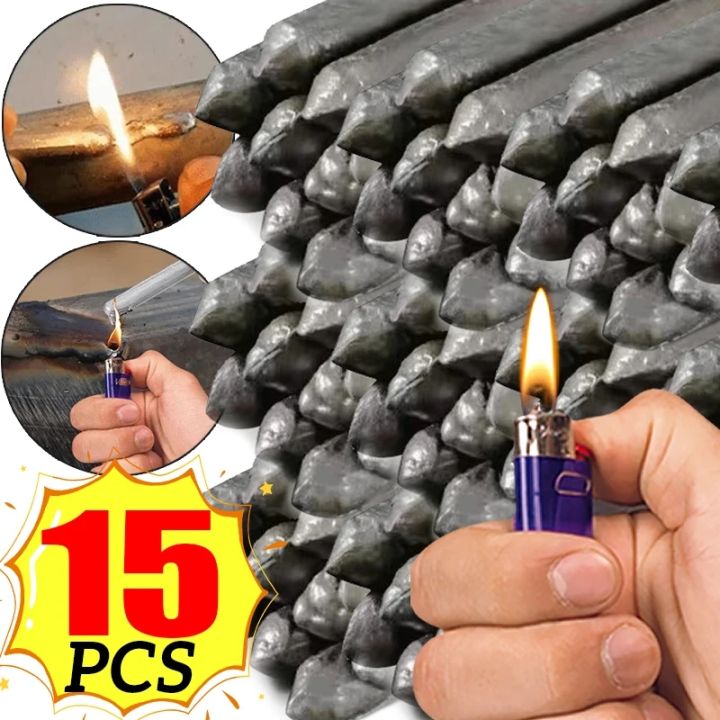 15pcs Easy Melt Low Temperature Welding Rods Stainless Steel Copper ...