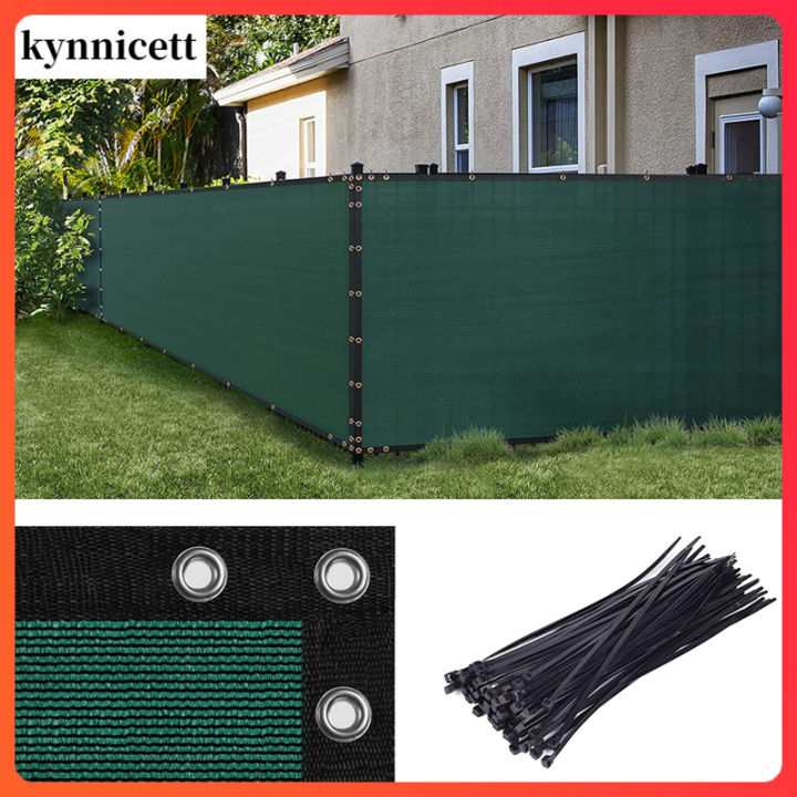 【5 Years Warranty】Green Fence Privacy Fabric Screen Sun Shade Net Cover ...