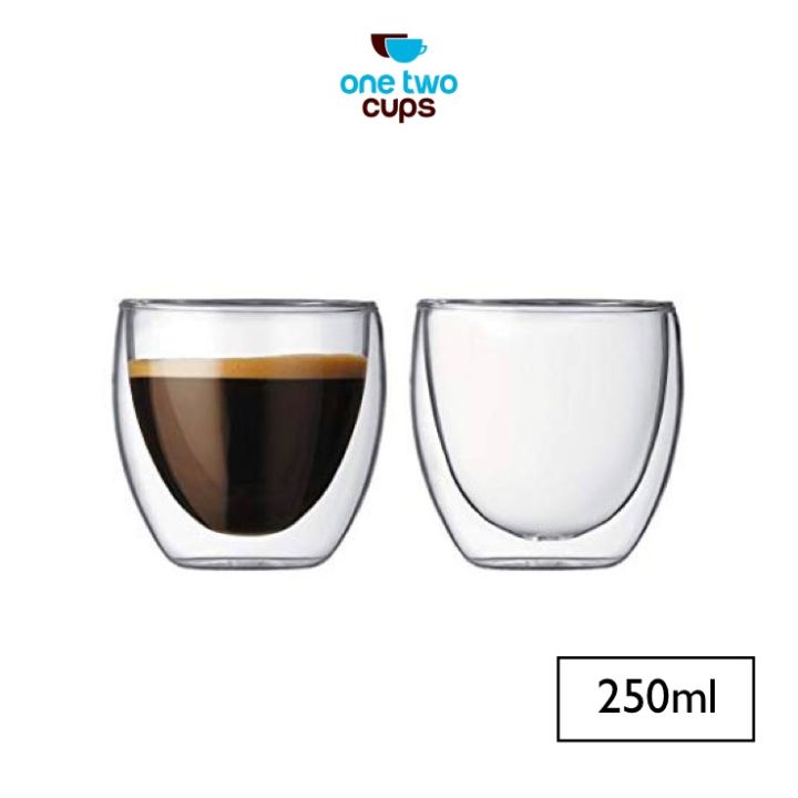 One Two Cups Gelas Double Wall Anti Panas Insulated Cup 250ml | Lazada Indonesia