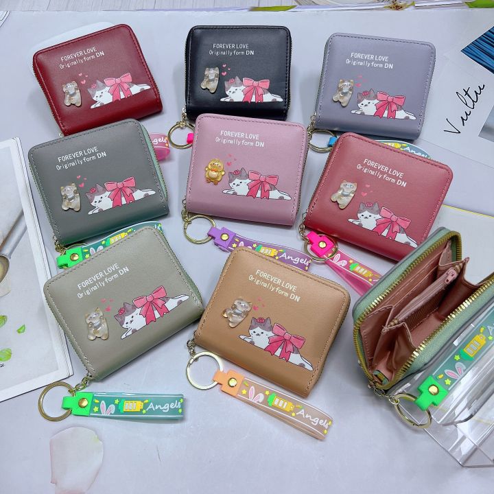 SS75#กระเป๋าสตางค์ผู้หญิงใบสั้น กระเป๋ามาใหม่ .พร้อมส่งในไทย. กระเป๋า ...