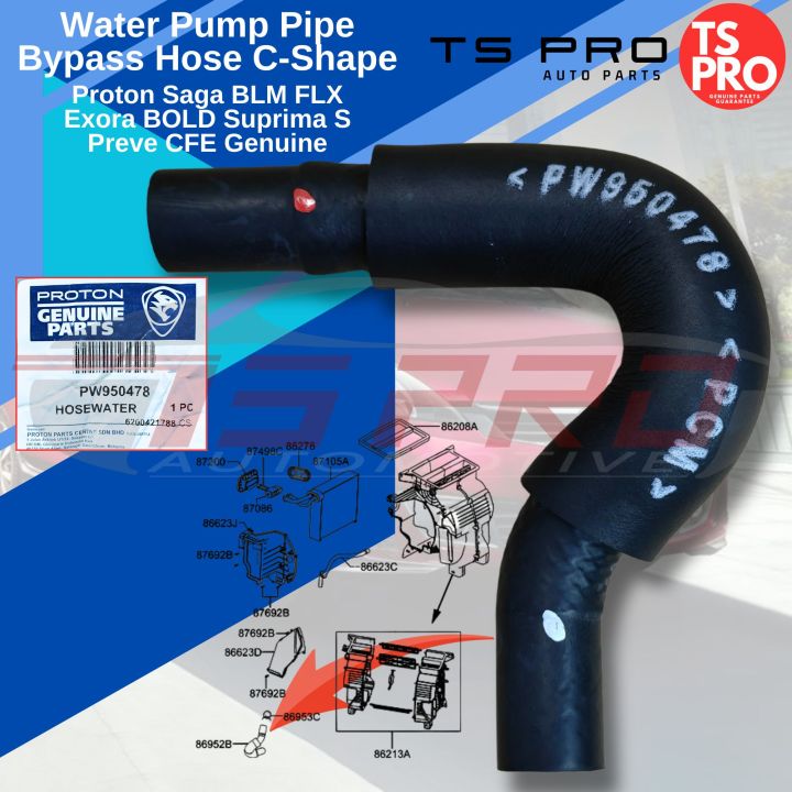 Proton Saga BLM FLX Exora BOLD Suprima S Preve CFE Genuine Water Pump ...