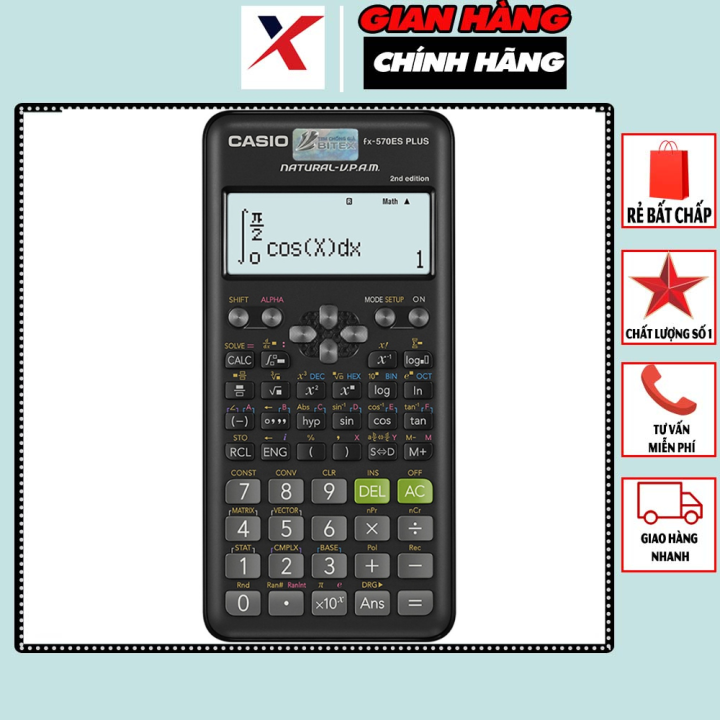 Máy tính Học Sinh Casio FX 570ES Plus 2nd Editon - Máy tính Cầm Tay ...
