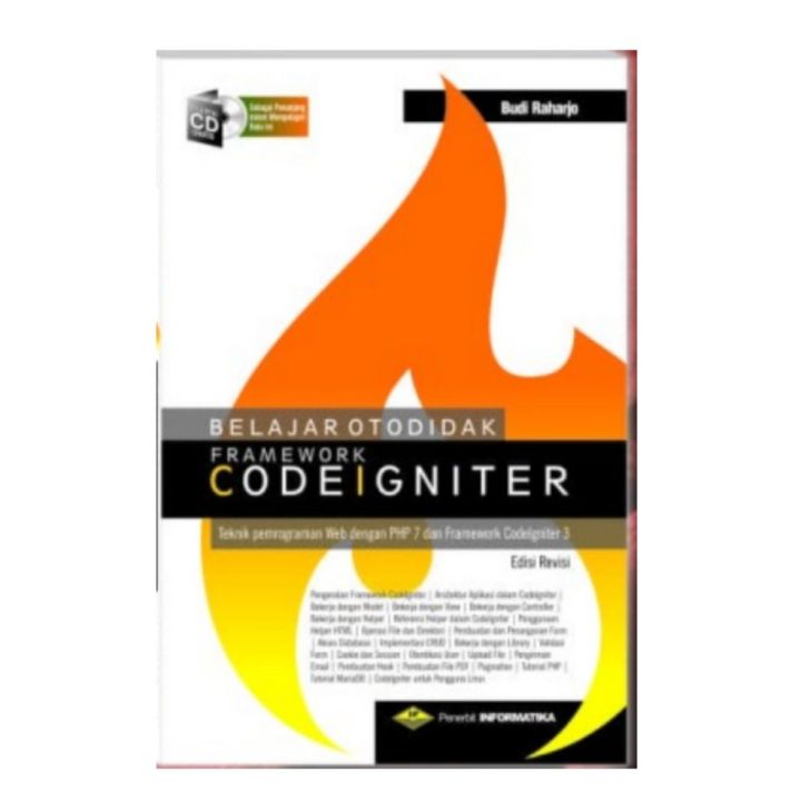 Buku Belajar otodidak framework codeigniter +CD (edisi revisi) | Lazada Indonesia