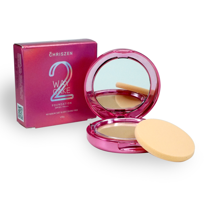 Chriszen 2 Way Cake Foundation | Lazada