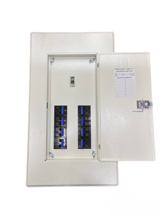 Panel Board with 175A 2 Pole 250SPS Main with 8 Branches 2 Pole Circuit ...