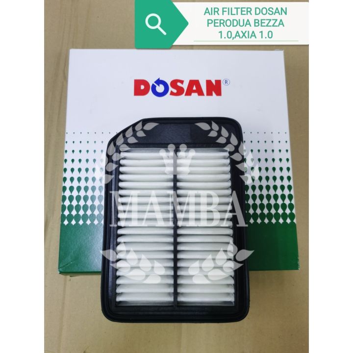 AIR FILTER PERODUA BEZZA 1.0,AXIA 1.0 NEW DOSAN 17801-BZ140 | Lazada