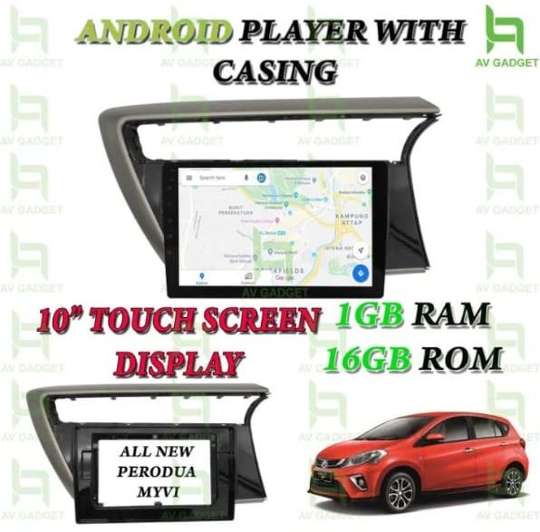 [Free Reverse Camera] 2018 All-New Perodua Myvi Lenco 10" Car Android ...
