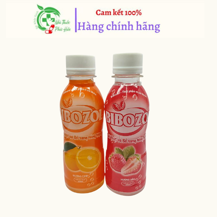 Nước Oresol Bibozol [200ml] - bù nước và điện giải dạng nước cho trẻ ...