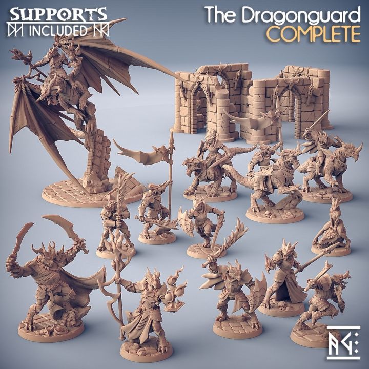 [Freeshipping] ARTISAN GUILD - Dragonguard -Tabletop Miniatures DND ...