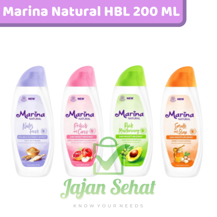 Marina Hand Body Lotion Natural 200ml | Lazada Indonesia