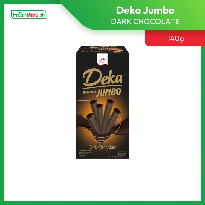 Deka Jumbo Dark Chocolate 140g | Lazada PH