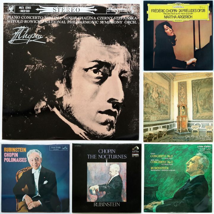 แผ่นเสียง เพลงคลาสสิค Classical Music 12” LP Vinyl, Tchaikovsky, Chopin ...