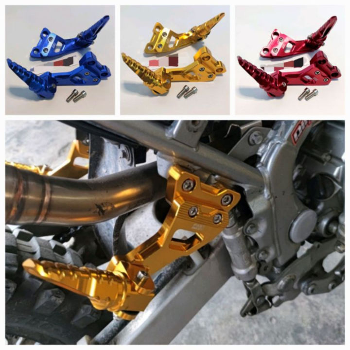 FOOTSTEP FU MUFAC FULL CNC FOOTSTEP GANTUNGA BELAKANG FU KLX DTRACKER ...