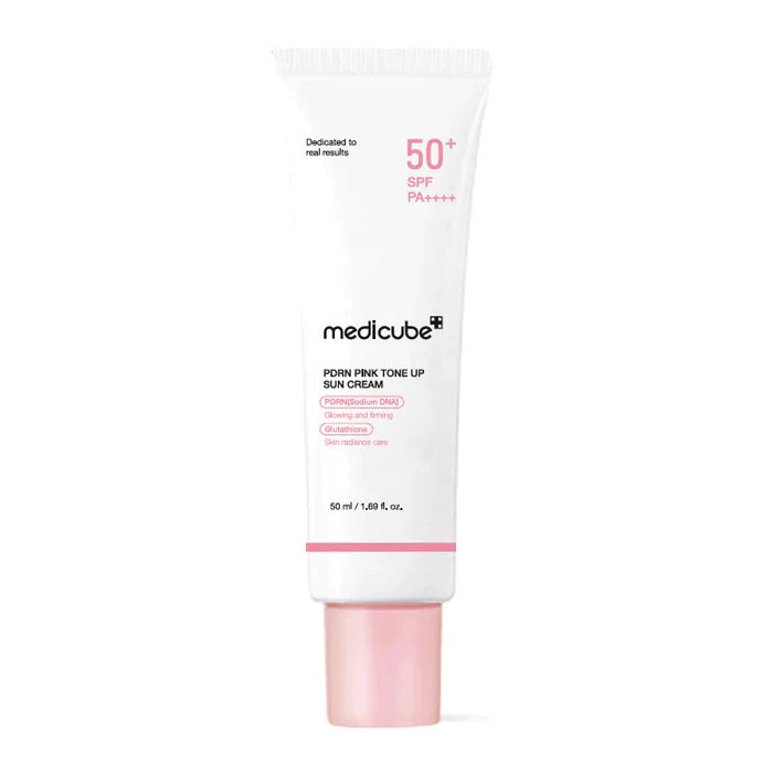 medicube PDRN Pink Tone Up Sun Cream SPF 50+ PA++++ 50ml | Lazada