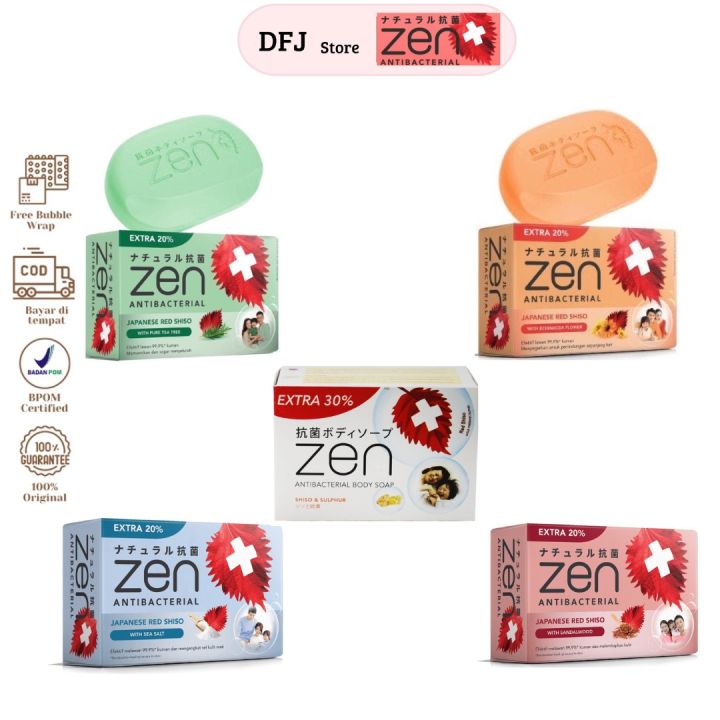 READY... !!! SABUN BATANG ZEN Antibacterial Bar Soap / Sabun Batang ...