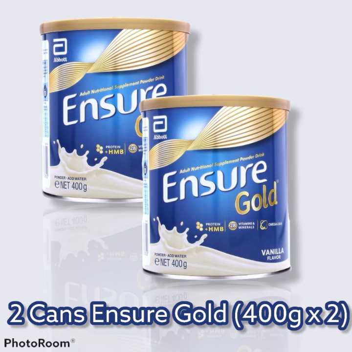 ORIGINAL Ensure Gold HMB Vanilla 400g | CHEAPEST PRICE with FREEBIE| EXPIRATION 2024 | Lazada PH