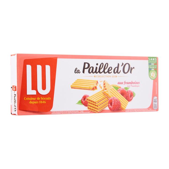 LU La Paille D'Or Wafer With Raspberries | Lazada Singapore