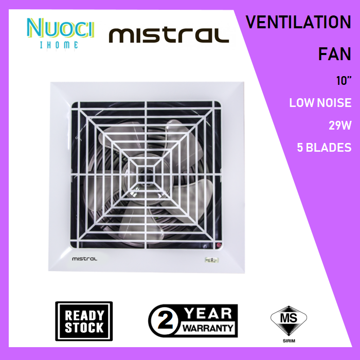Mistral 10'' Ventilation Fan MVF101 | Lazada