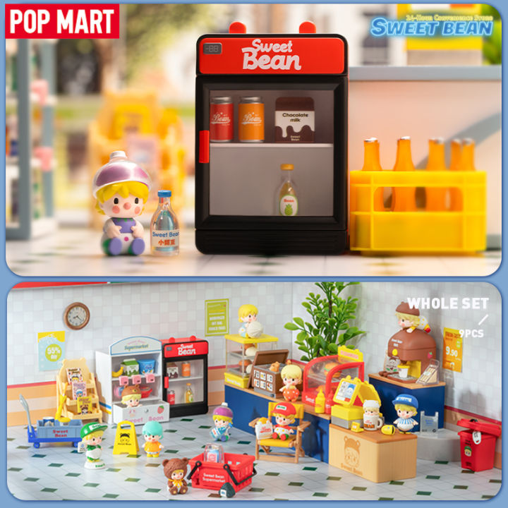 POP MART Figure Toys The Sweet Bean 24-Hour Convenience Store Series ...