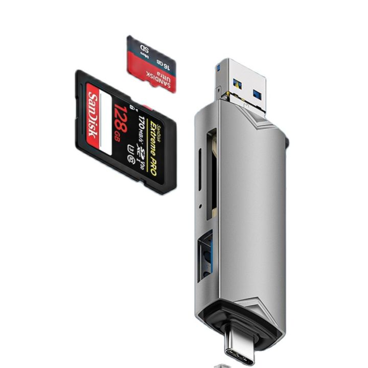IT 6 in 1 SD TF Reading Card High Speed Memeory Card Reader รุ่น HC-61 ...