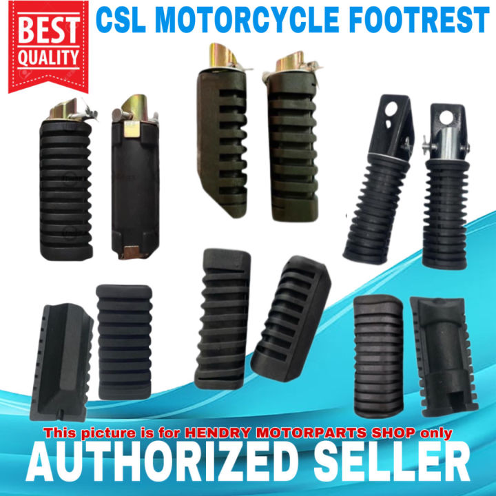 CSL FRONT & REAR FOOTREST FOR ANY MOTORCYCLES JAPAN QUALITY | Lazada PH