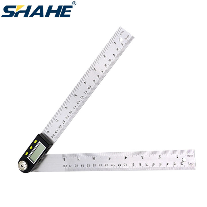 SHAHE Digital Angle Finder Ruler With Reversible Screen Digital Angle ...