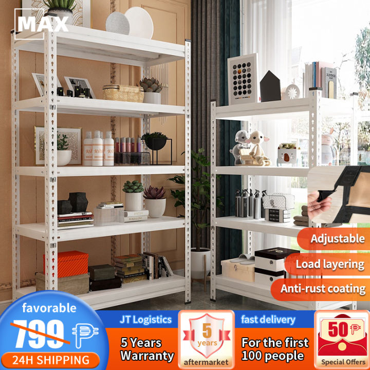 MAX 6 Layer Metal Rack Boltless Rack Heavy Duty Steel Rack Metal Shelf Snless Rack Metal rack ...