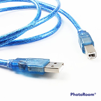 สาย USB ใช้กับบอร์ด Arduino UNO, Mega สายปริ้นท์เตอร์ USB-B 1.8ม. 3ม. 5 ...