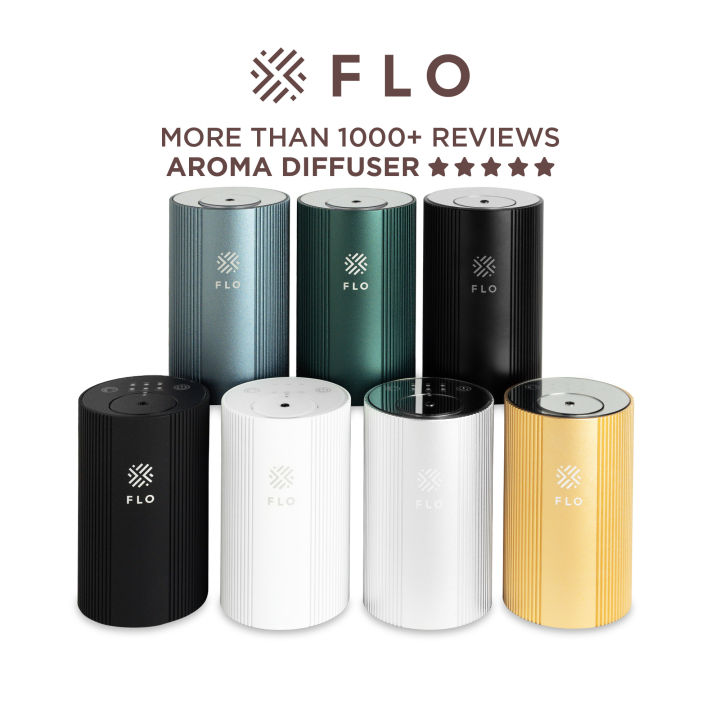 FLO Diffuser Go - Aroma Nebulising Portable Essential Oil Diffuser ...