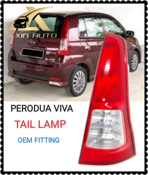 PERODUA VIVA TAIL LAMP TAIL LIGHT ( ORIGINAL TYPE ) | Lazada