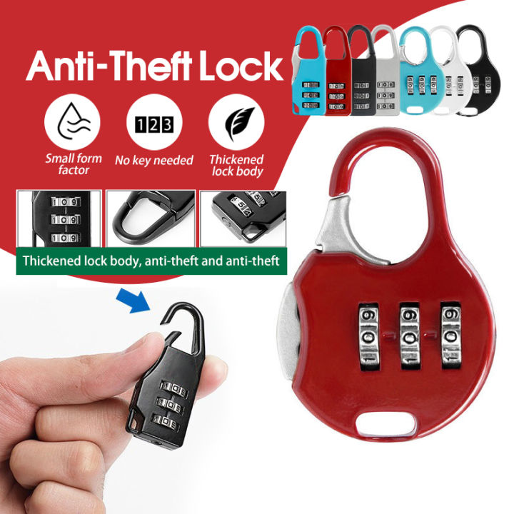 Convenient Small Combination Code Lock Padlock Mechanical Password ...