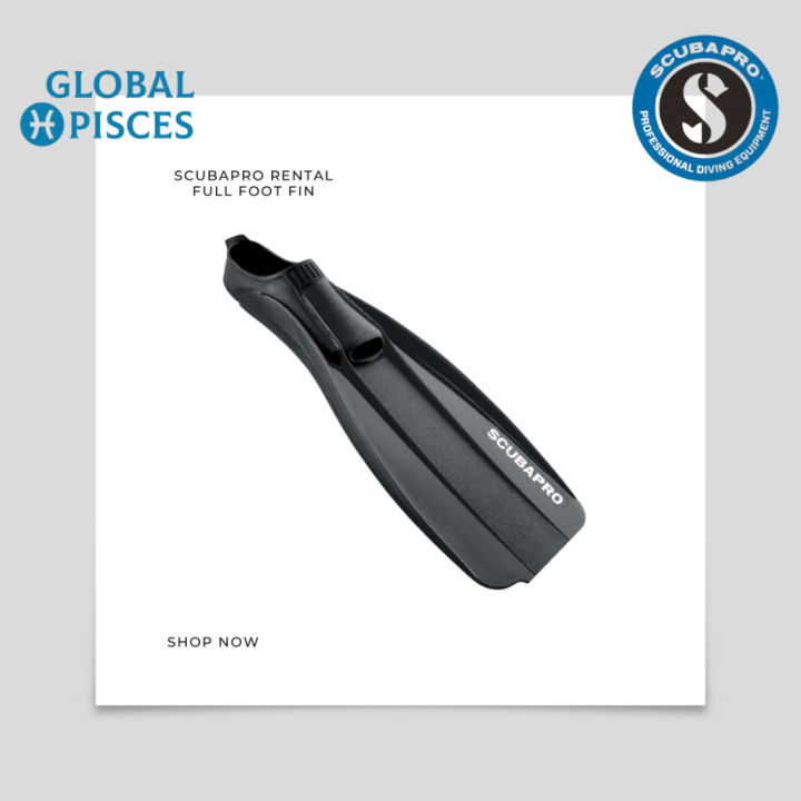 SCUBAPRO RENTAL FULL FOOT FIN | Lazada