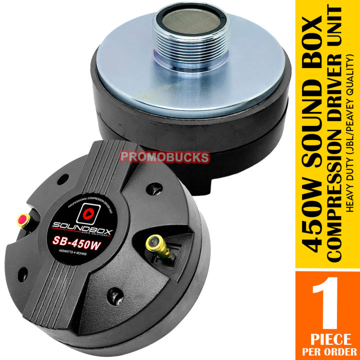SOUNDBOX Compression Driver Unit 450W Heavy Duty (JBL/Peavey Quality ...