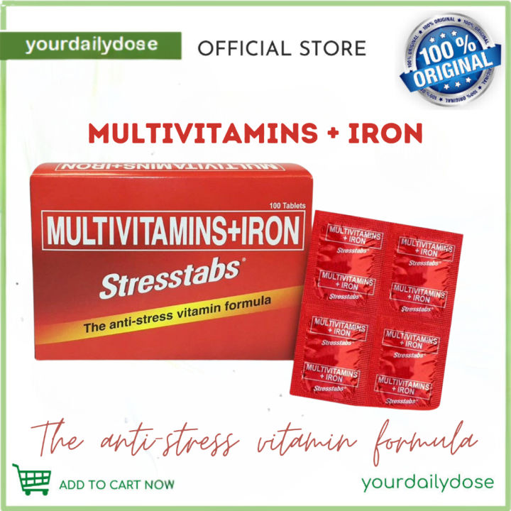 Stresstabs Multivitamins Tablet - 100s | Lazada PH Stresstabs Multivitamins Tablet - 100s | Lazada PH