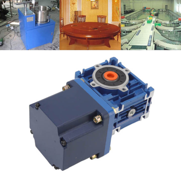 DC Brushless Worm Gear Motor แรงบิดสูง Hollow Shaftless Reduction ...