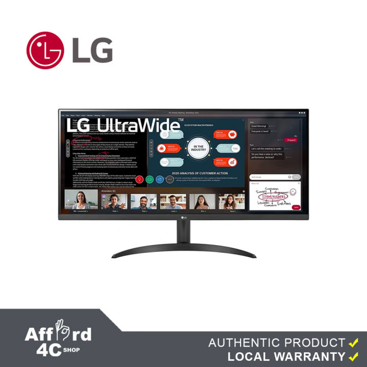 LG 34WP500 UltraWide Monitor / 34 inch / 2560 x 1080 Resolution / AMD ...