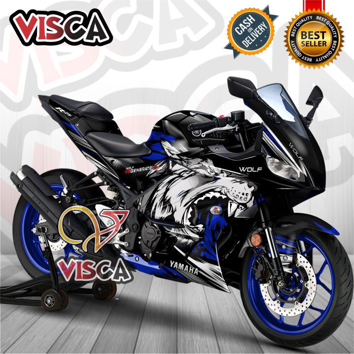 Decal R25 Full Body Decal Yamaha R25 NEW Stiker R25/R3 Full Body Stiker ...