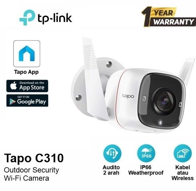TP-Link Tapo C310 3MP Outdoor Security Wi-Fi Camera | Lazada Indonesia