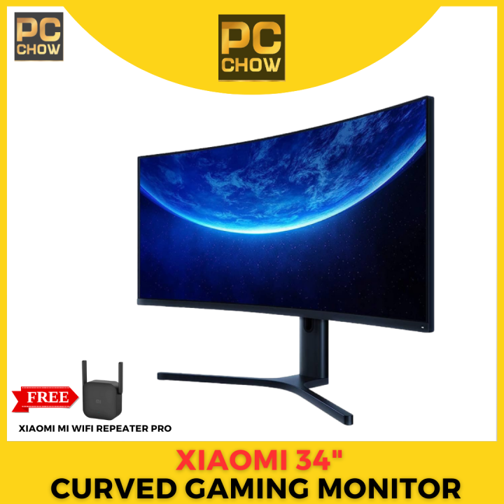 Redmi Xiaomi 30 Inch Curved Monitor 200 Hz 2560/1080 WFHD Wall Mount ...