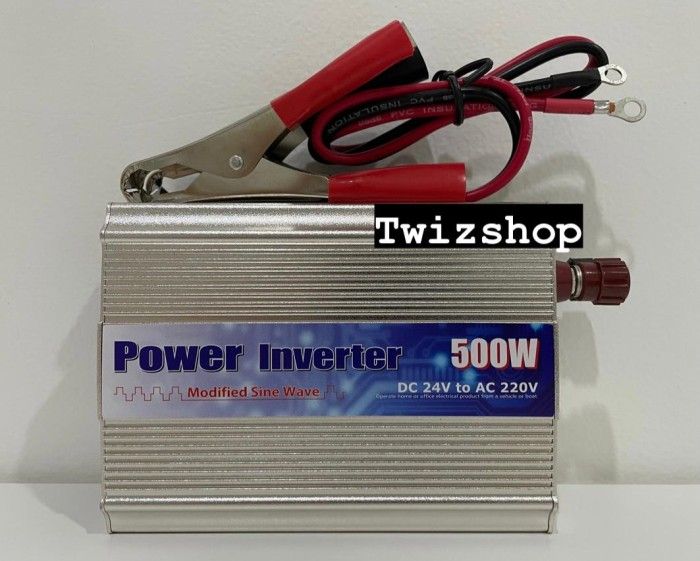 POWER INVERTER 500 WATT 24 VOLT / INVERTER 500 W DC 24V TO AC 220V ...
