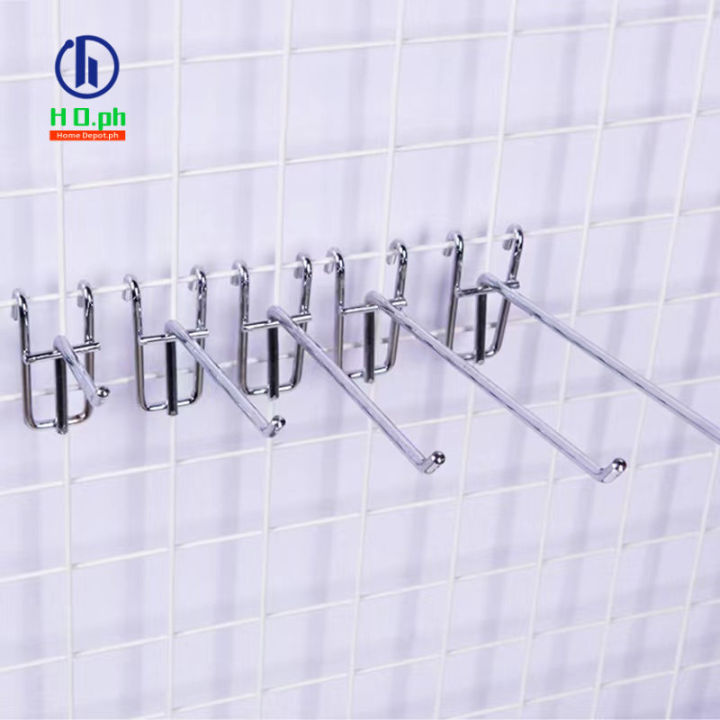 COD 1pcs Per Piece Heavy Duty Screen Hooks For Grid Wall Wire Mesh ...