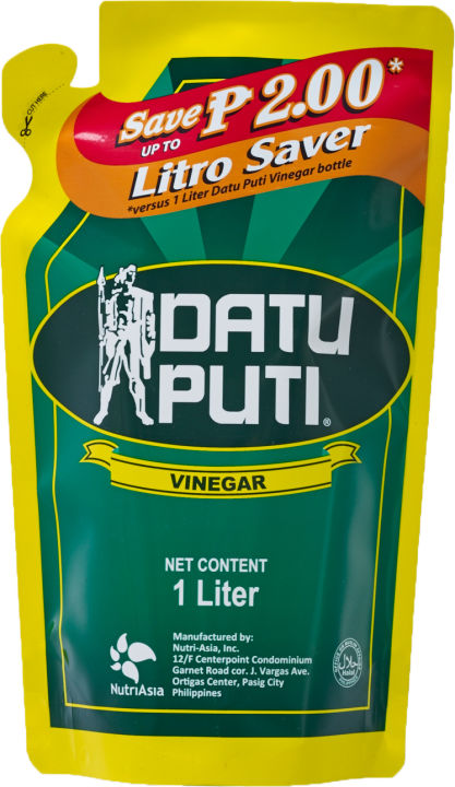 Datu Puti Vinegar Litro Saver 1L | Lazada PH