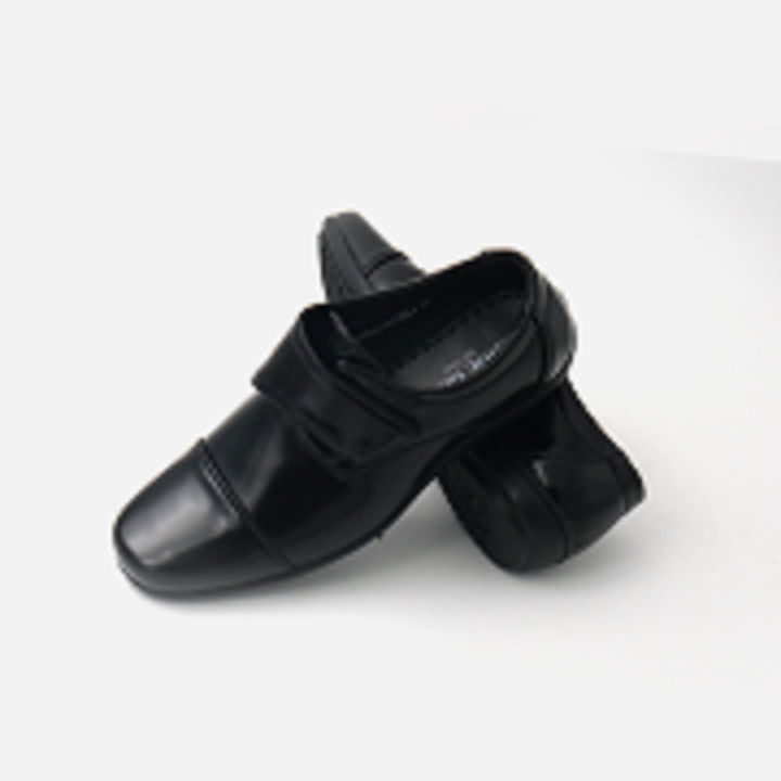 ShoeBest Black Leather Formal & School Shoes for Teens "Bricks" 3301 ...