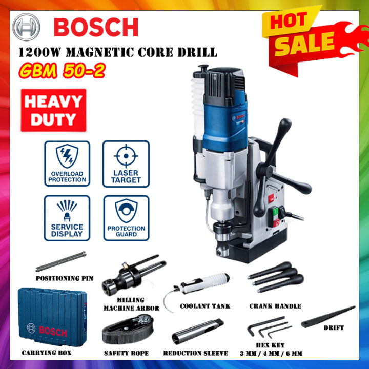 BOSCH GBM 50-2 PROFESSIONAL MAGNETIC DRILL GBM50-2 ( 06011B40L0 ) | Lazada