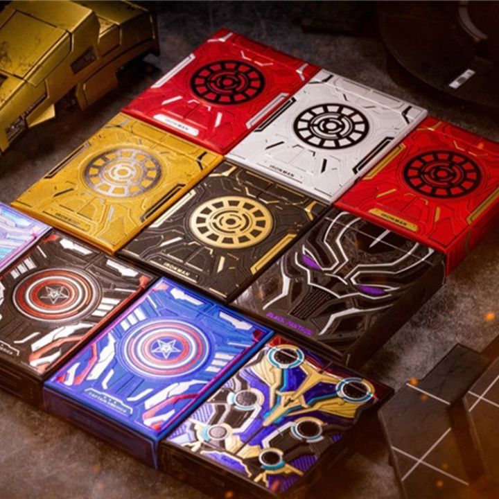 Marvel limited edition playing cards,Iron Man,Spider Man,Doctor Strange ...